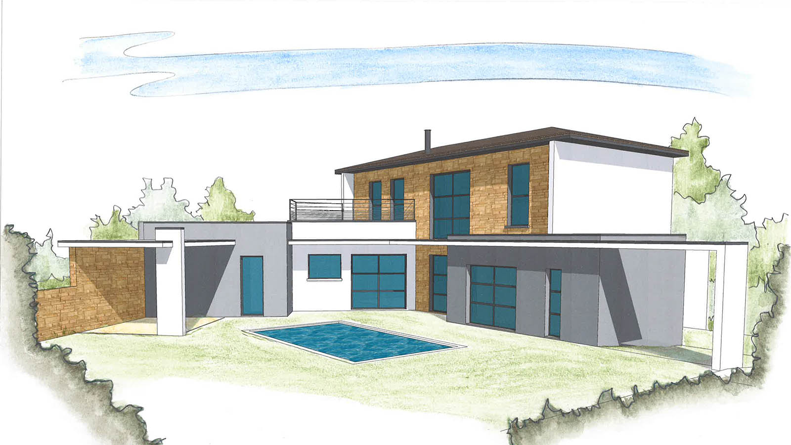 Construction de maison neuve sur mesure Rhône - La Construction Lyonnaise